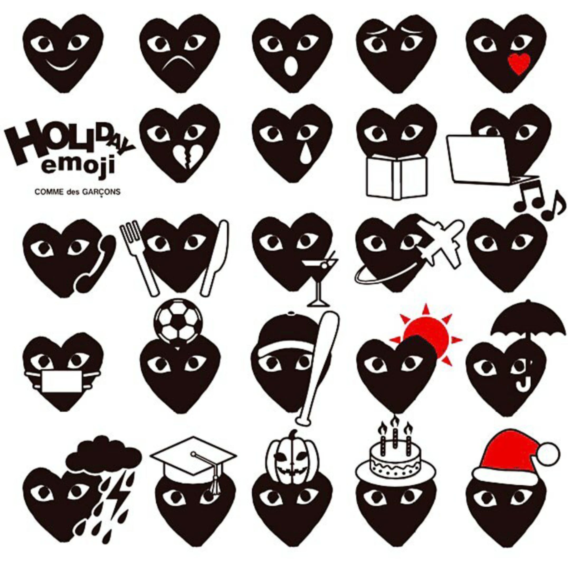 Cheers, CDG Emojis! – Style on the Dot